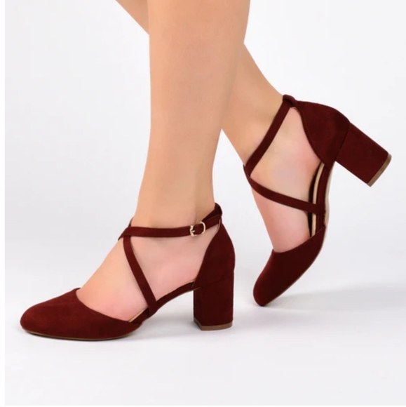 Journee Collection | Shoes | Journee Collection Black Suede Foster Pump ...